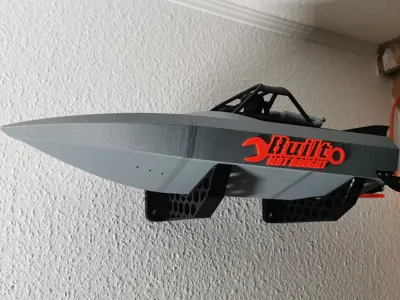 boat model / Ragnarok M-Jet Wall Mount by Barschlecker MakerWorld ...
