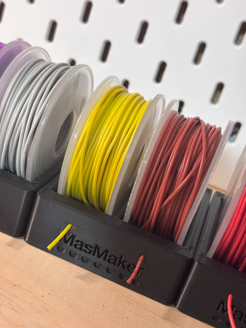 Electrical Wire Spool Holder by MasMaker MakerWorld: Download Free 3D ...