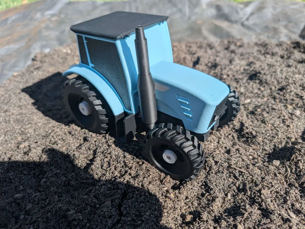 CyberBrick Tractor - Free 3D Print Model - MakerWorld