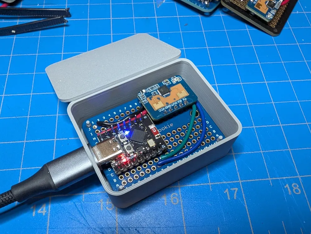 Electrocookie Mini PCB Case (DIY presence sensor) by jrowny - MakerWorld