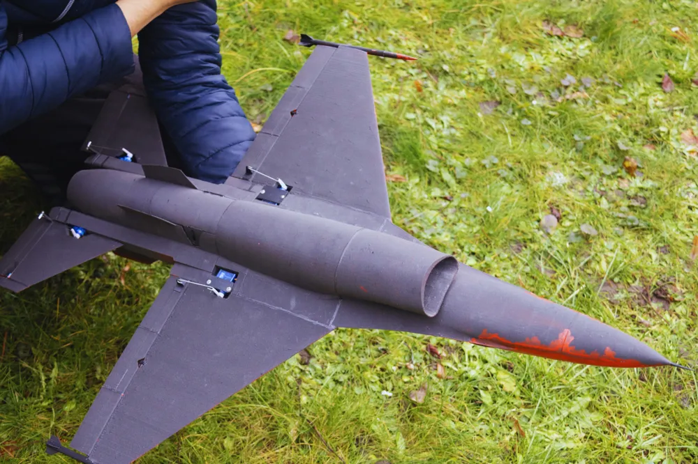 F-16 RC JET (50mm EDF) by FADY MakerWorld: Download Free 3D Models