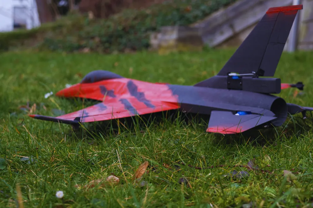 F-16 RC JET (50mm EDF) by FADY MakerWorld: Download Free 3D Models