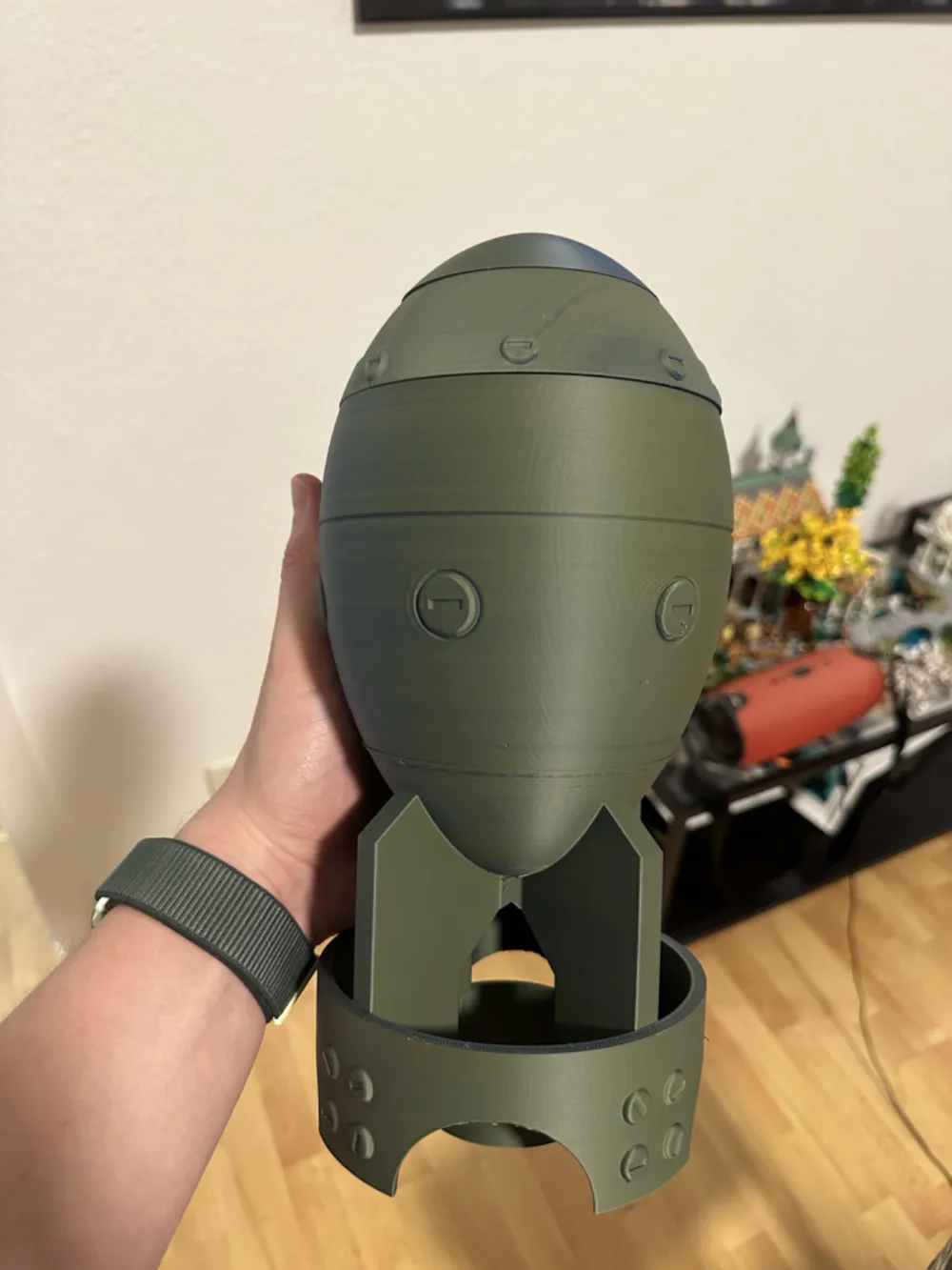 Fallout MTG Mini Nuke Deck Box by thatcaddad - MakerWorld