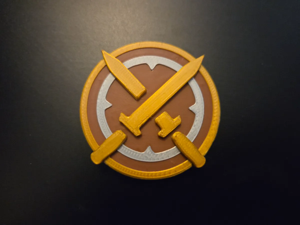 Fortnite Rivalry Coin / Badge - Free 3D Print Model - MakerWorld
