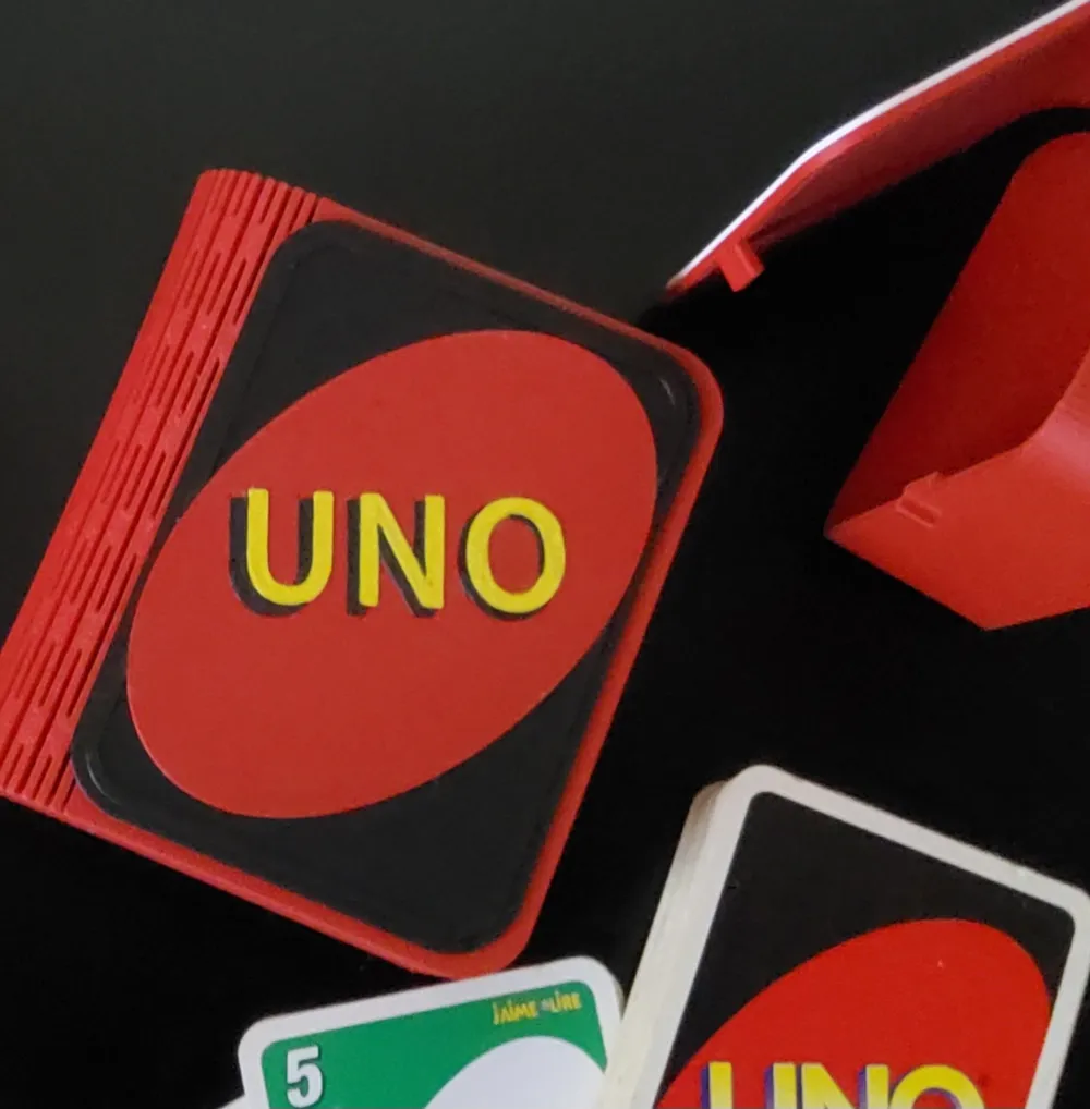 UNO junior deck book box label by Mimi home decoration - MakerWorld