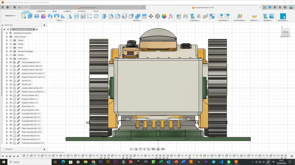Arduino Robot Lawnmower - Robot tagliaerba Arduino by marcobedendo78 - MakerWorld