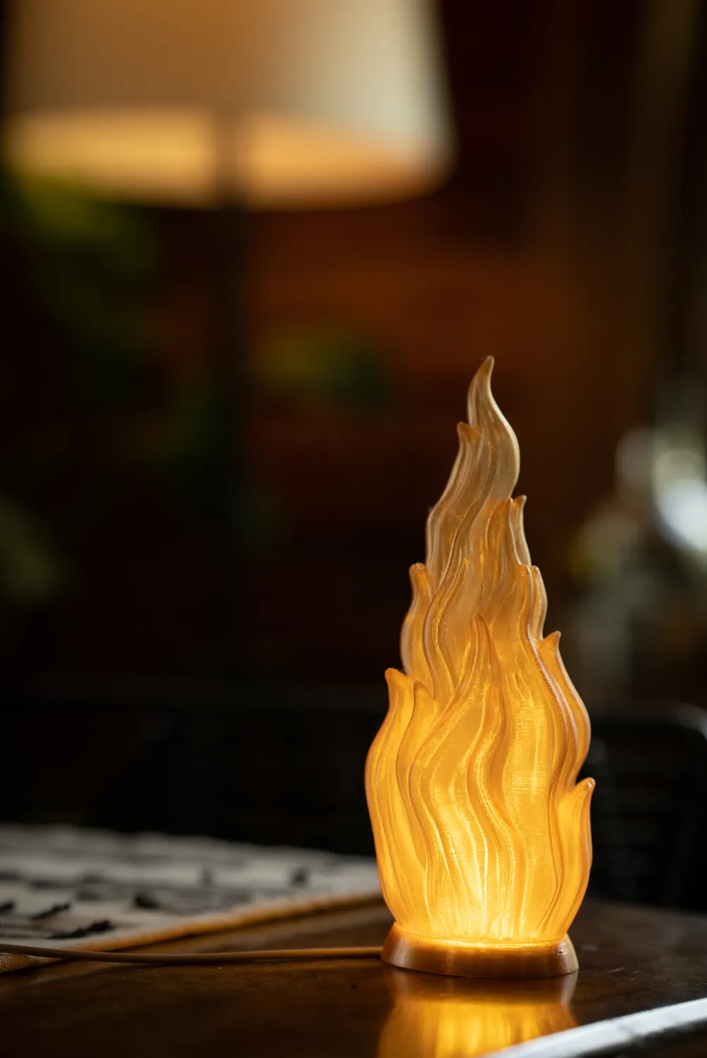 Soul Flame Lamp (LED Kit MH001) - Free 3D Print Model - MakerWorld