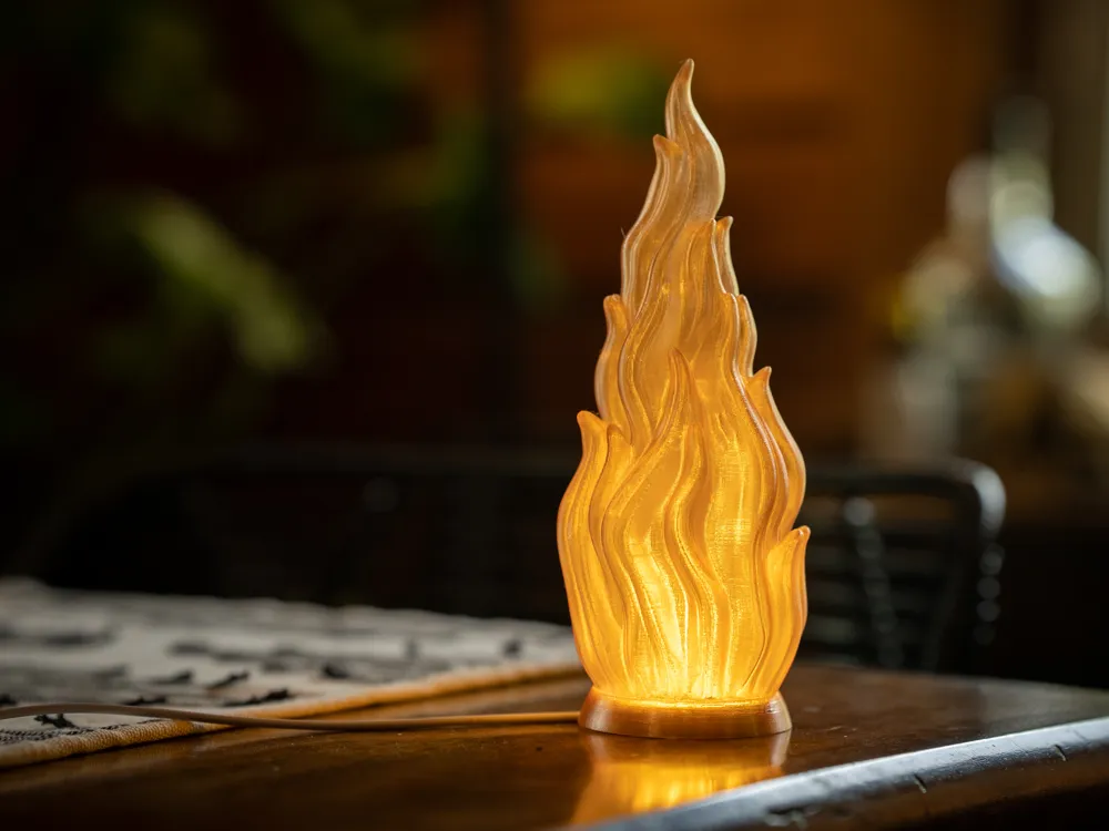 Soul Flame Lamp (LED Kit MH001) - Free 3D Print Model - MakerWorld