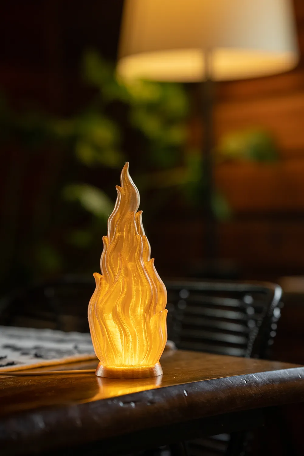 Soul Flame Lamp (LED Kit MH001) - Free 3D Print Model - MakerWorld