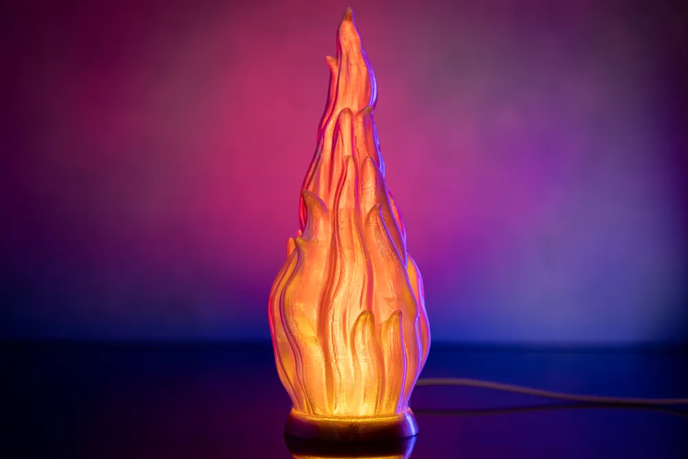 Soul Flame Lamp (LED Kit MH001) - Free 3D Print Model - MakerWorld