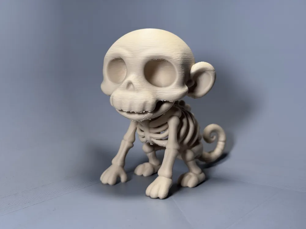 CHIBI SKELE MONKEY! by CorwineCustoms.3D LLC MakerWorld: Download Free ...