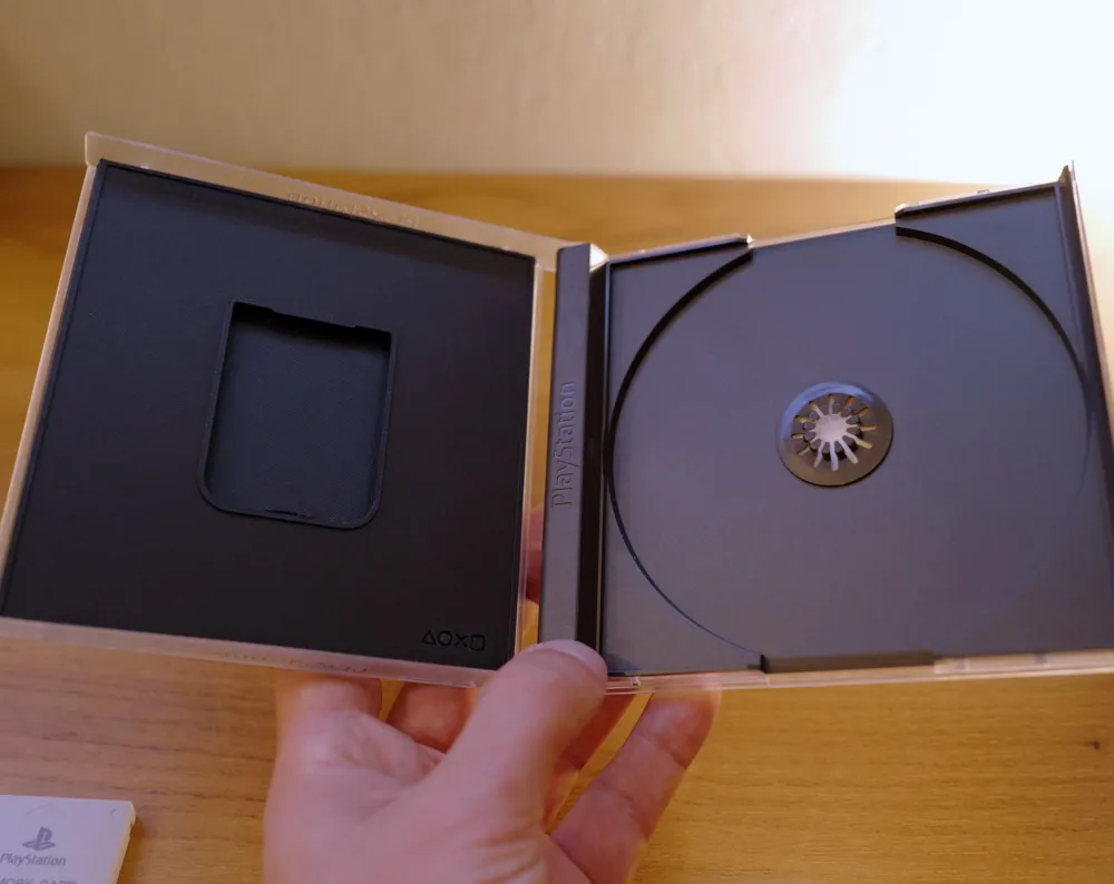 PS1 PSOne PAL Case Memory Card Inlay by heydanel - MakerWorld