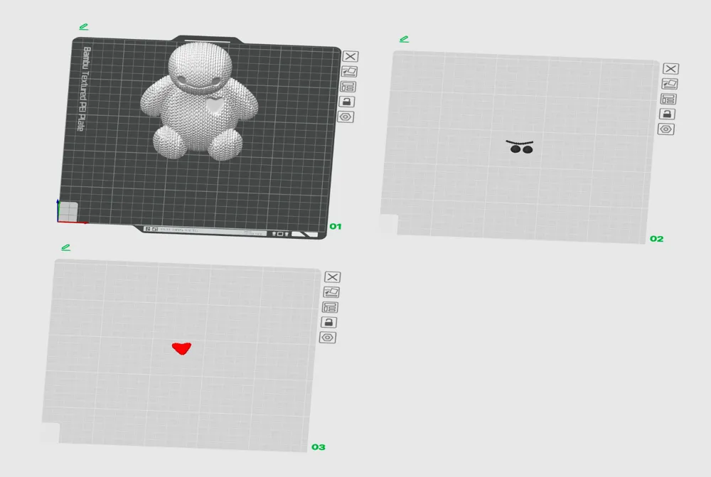 Baymax de punto (sin necesidad de AMS) por McG 3D Designs - MakerWorld