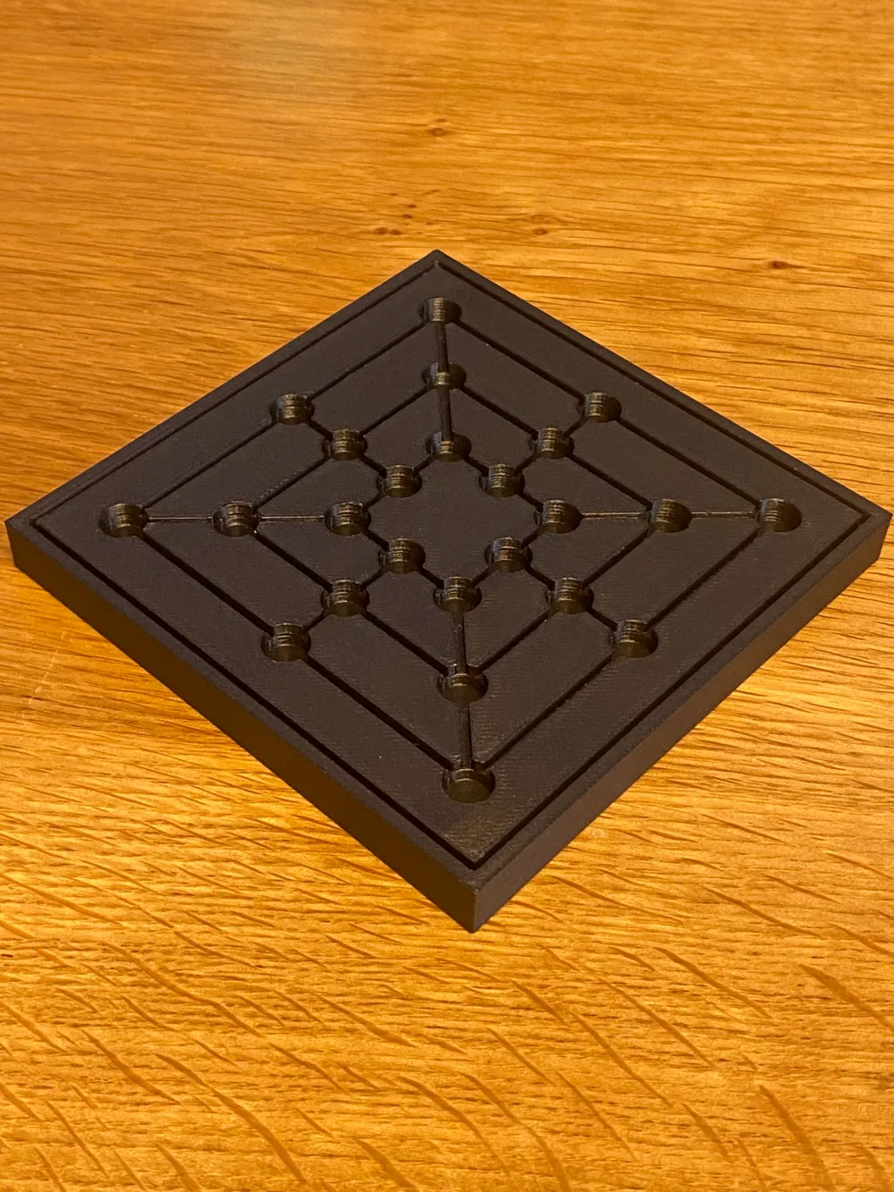 Twelve Men's Morris (Travel Edition) by MorganTheWalrus - MakerWorld