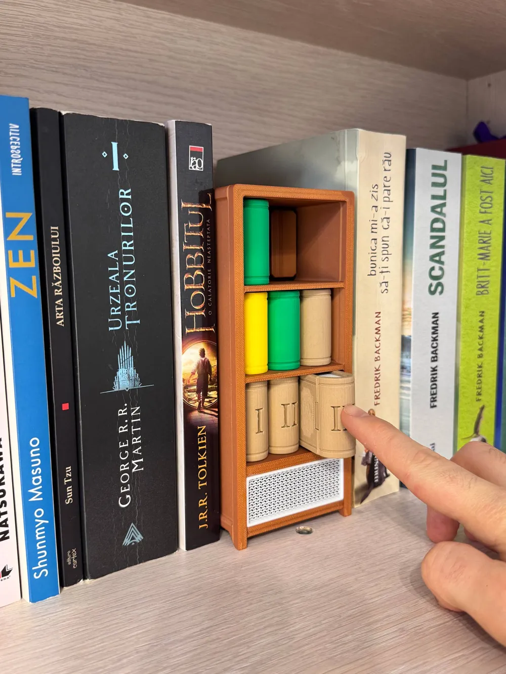 Secret library book nook - Free 3D Print Model - MakerWorld