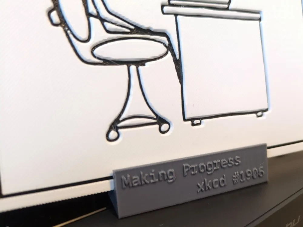 xkcd Fumetti - Modello di stampa 3D gratuito - MakerWorld