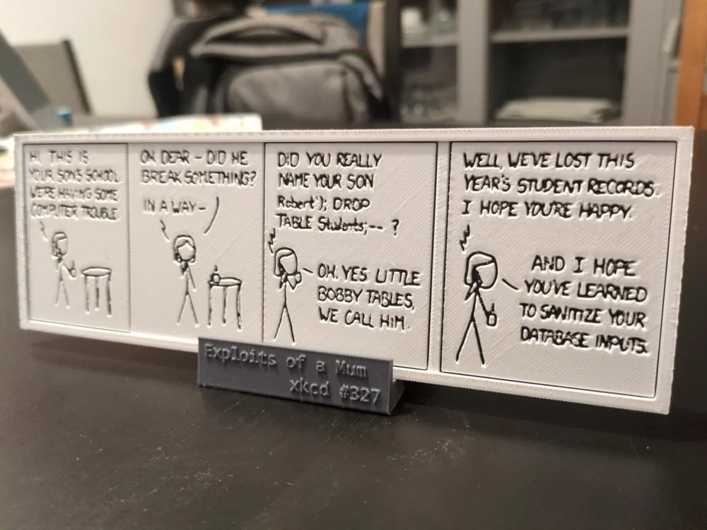 xkcd Comics - Free 3D Print Model - MakerWorld