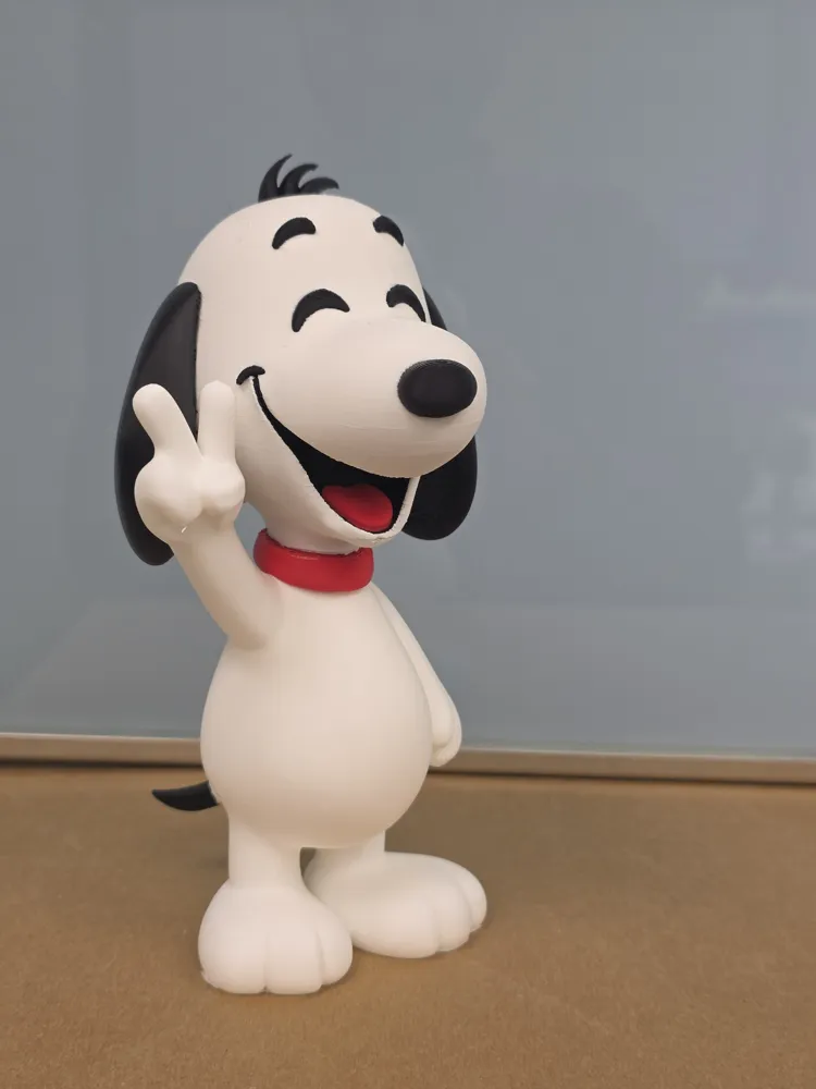 Snoopy The PeaceMaker/No AMS+AMS friendly+Keychain - Free 3D Print ...
