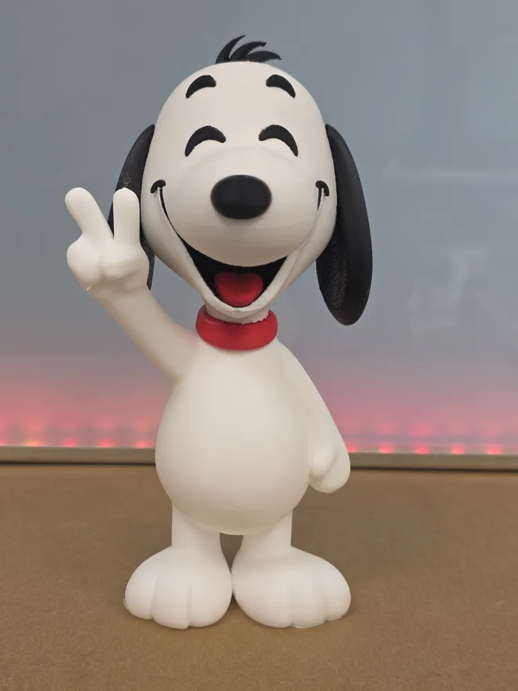 Snoopy The PeaceMaker/No AMS+AMS friendly+Keychain - Free 3D Print ...