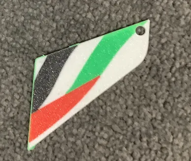 Emirates Tailfin Keychain by AeroForge 3D MakerWorld: Download Free 3D ...