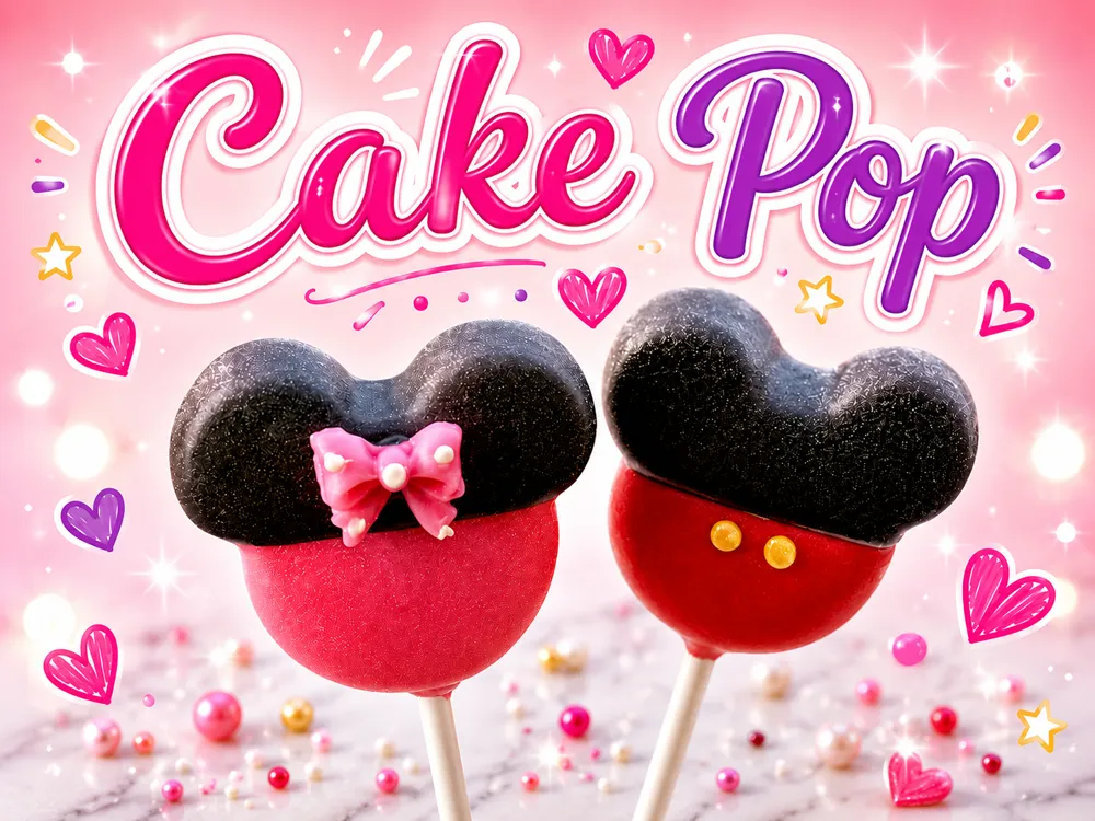 Minnie Mouse Mickey Mouse Cake Pop Pops Mal - Free 3D Print Model ...