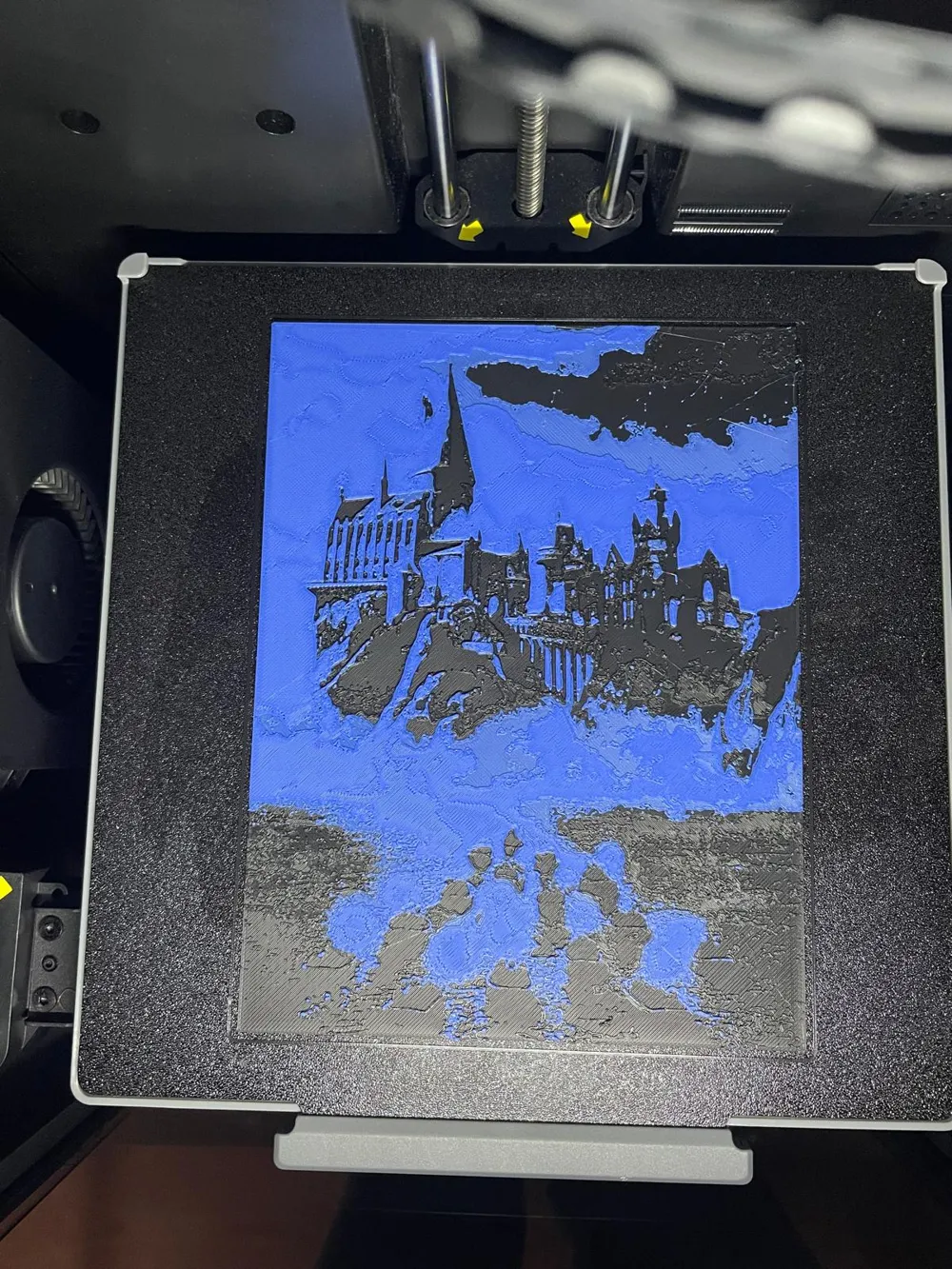 Hogwarts – 3 Color Hueforge - Free 3D Print Model - MakerWorld