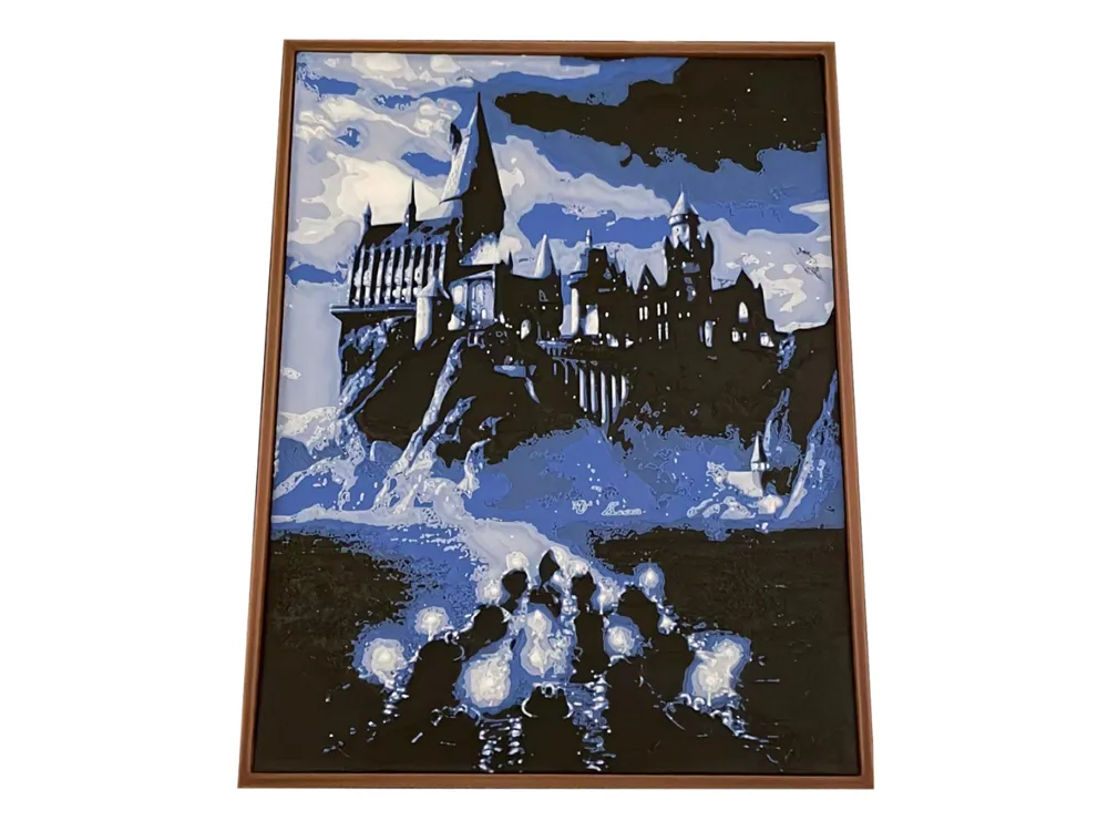 Hogwarts – 3 Color Hueforge - Free 3D Print Model - MakerWorld