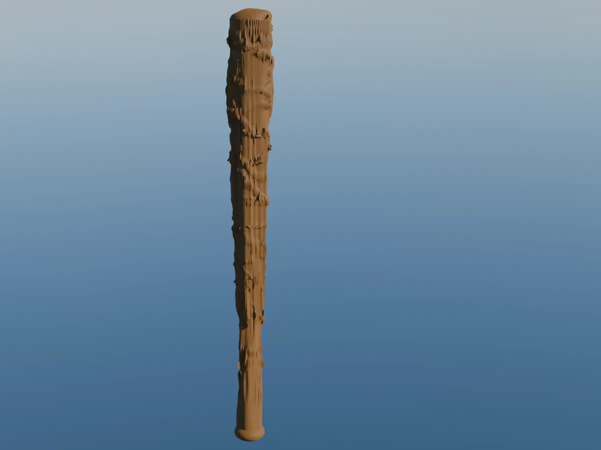 Lucille mazza Negan twd - Free 3D Print Model - MakerWorld