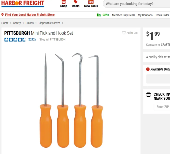 Harbor Freight Pick Case by jeetr - MakerWorld