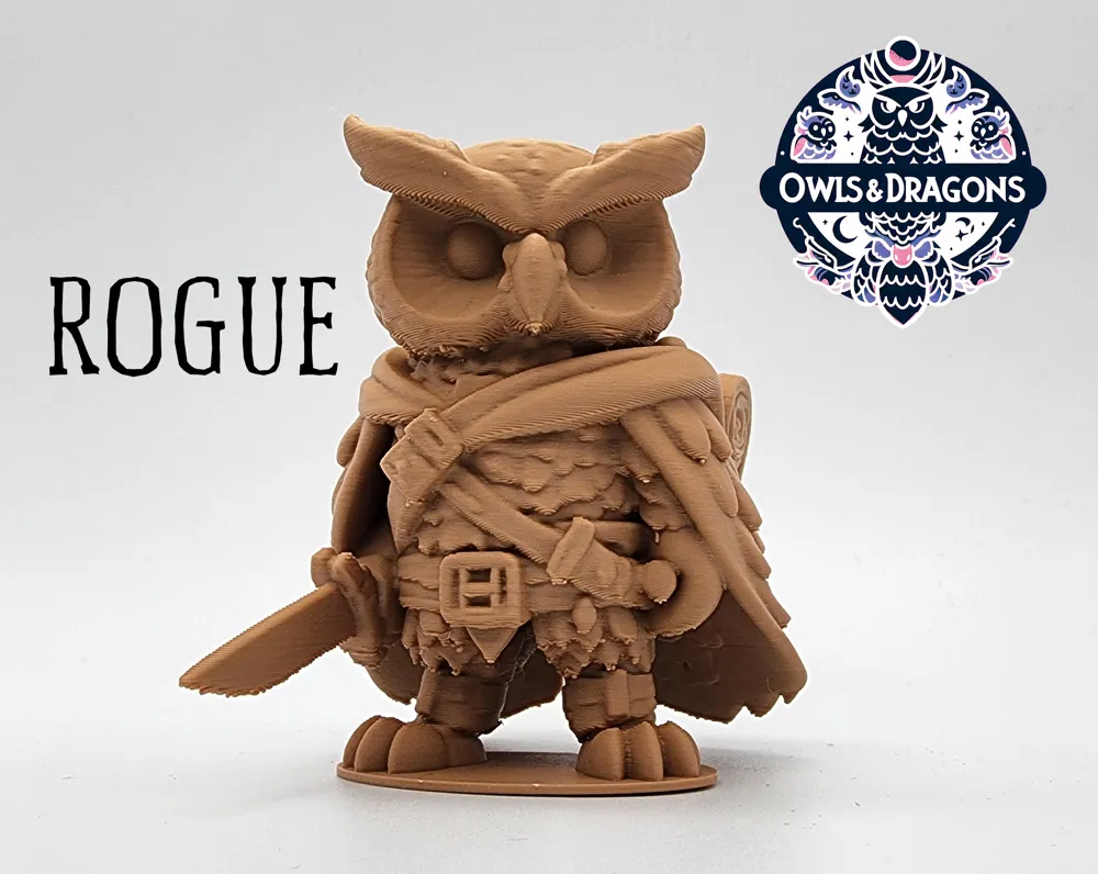 The Rogue - Owls & Dragons by Triple G Workshop - MakerWorld