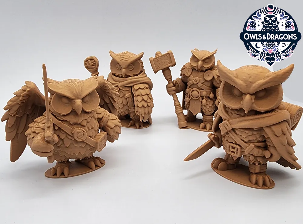 The Rogue - Owls & Dragons by Triple G Workshop - MakerWorld
