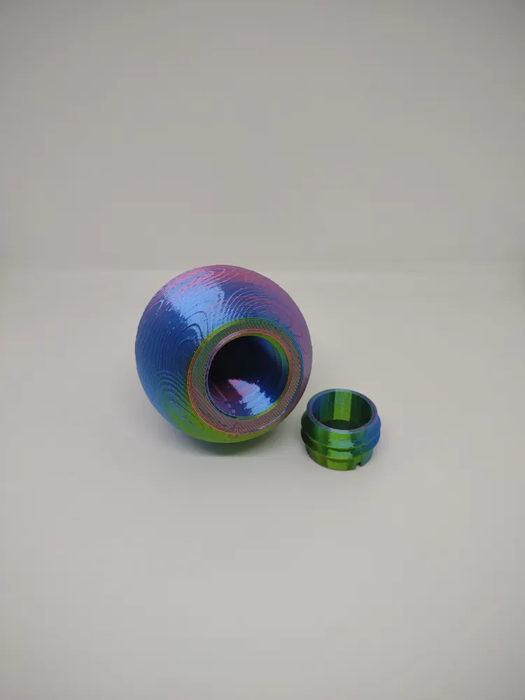 Beskar Egg with Screw Bottom by Built Over Bot - MakerWorld