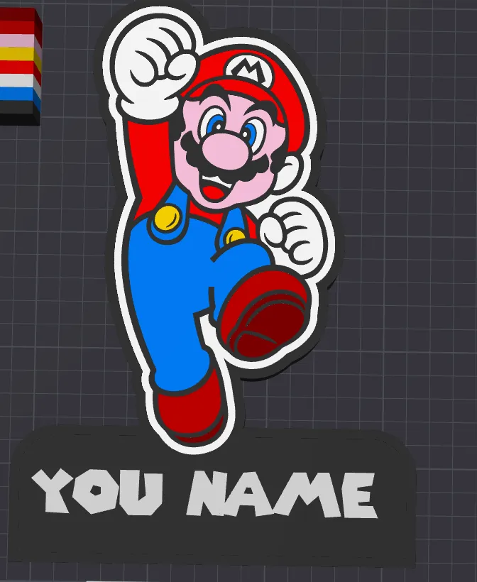 LUMINOUS BOX LAMP - Super Mario Bros by amariglia MakerWorld: Download ...