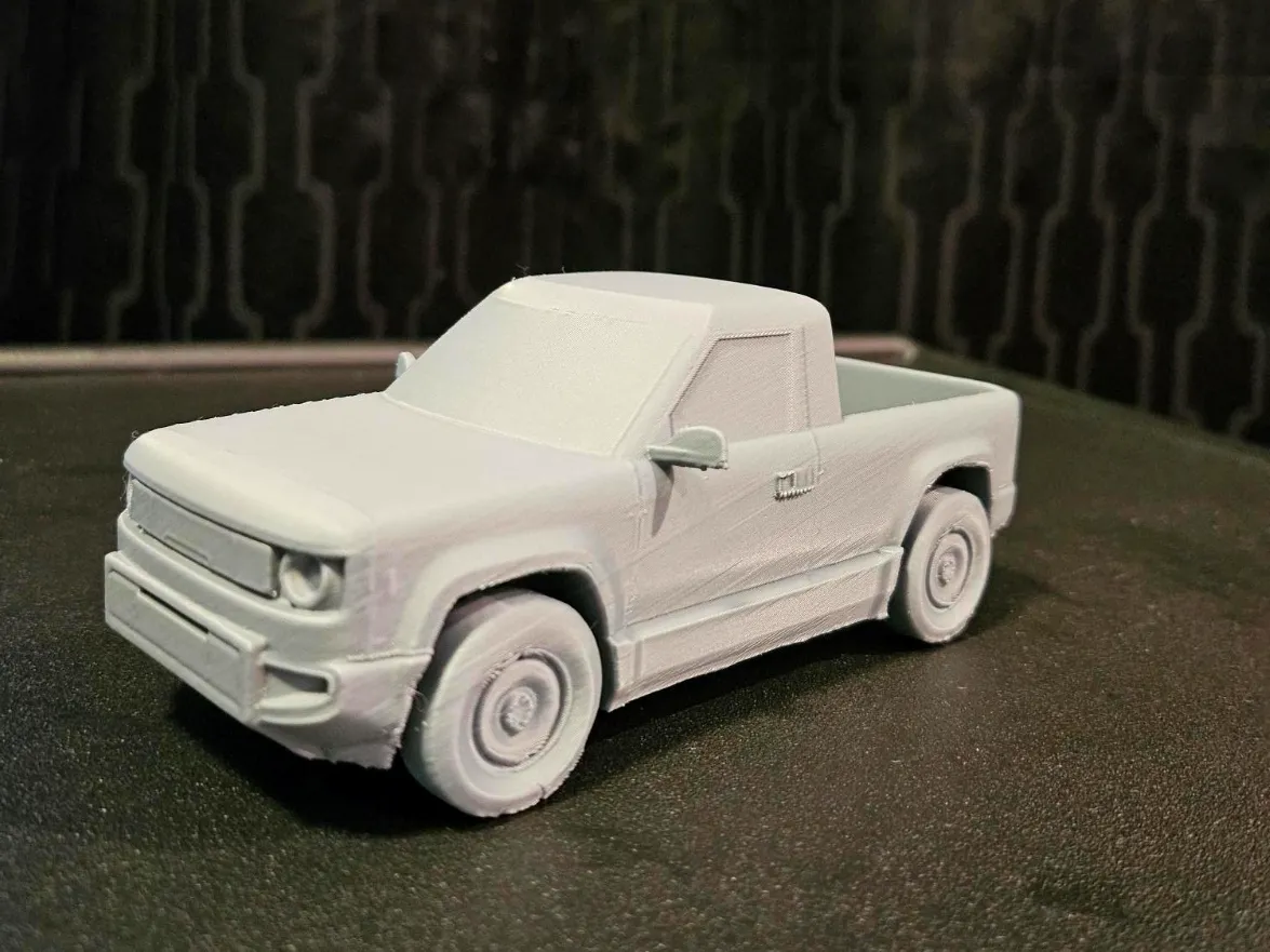 Slate Truck EV Model - Free 3D Print Model - MakerWorld