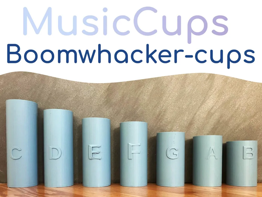 Musical Cups by JohnSmithTardis - MakerWorld