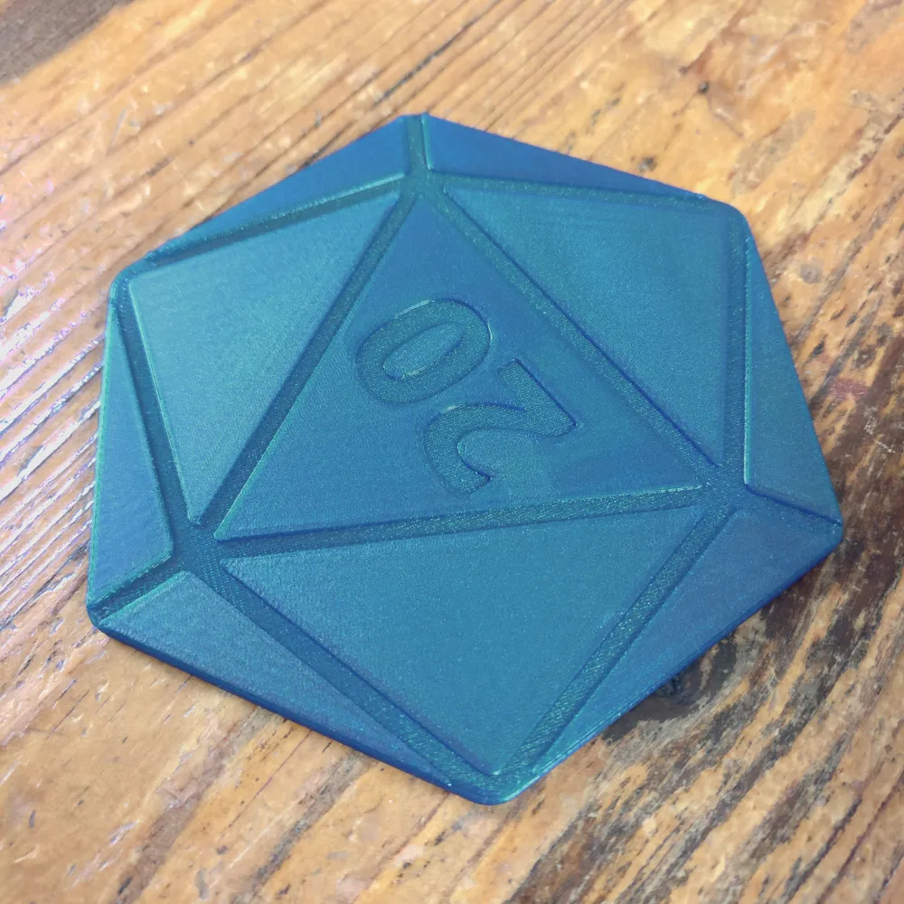 D20 Coasters by Criticalprint3d MakerWorld: Download Free 3D Models