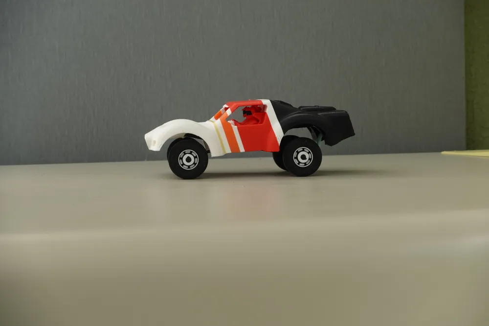 Mini SC Truck 100% 3D Printed + Working Suspension - Free 3D Print ...