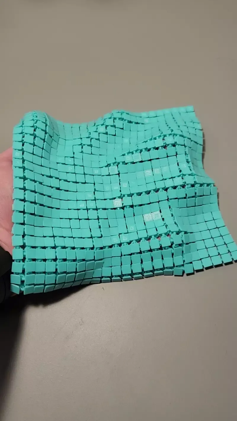 Articulated Plate 500+ Joints - No Support by Amazing STL Creator ...
