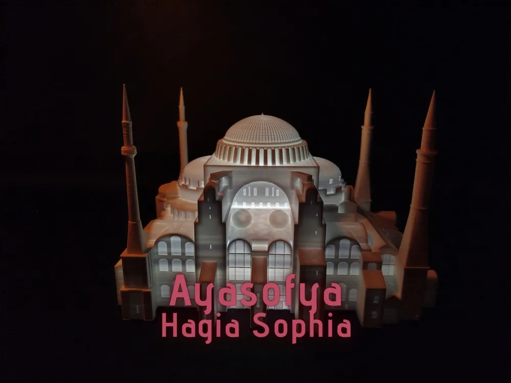 Hagia Sophia by ArchiTech MakerWorld: Download Free 3D Models