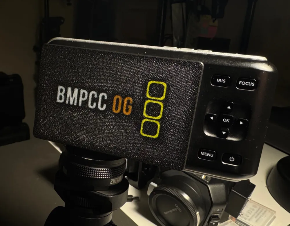 BMPCC OG Screen Cover - Blackmagic Pocket Camera by puchuco MakerWorld ...