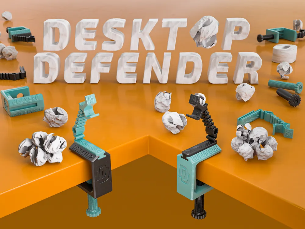 Desktop Defender - The Office Catapult by misenique - MakerWorld