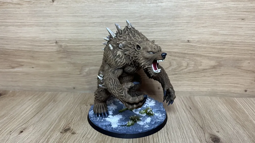Beast Bear - Free 3D Print Model - MakerWorld