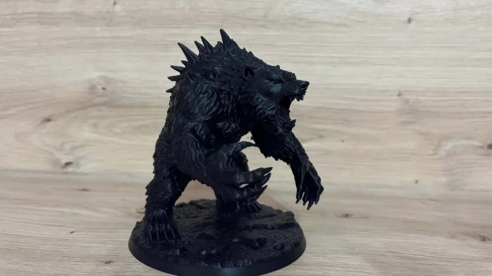 Beast Bear - Free 3D Print Model - MakerWorld
