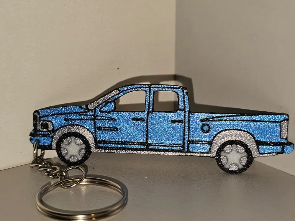 Dodge RAM III Keychain / Dodge RAM III Keychain - Free 3D Print Model ...