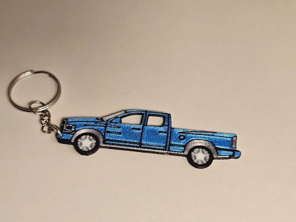 Dodge RAM III Keychain / Dodge RAM III Keychain - Free 3D Print Model ...