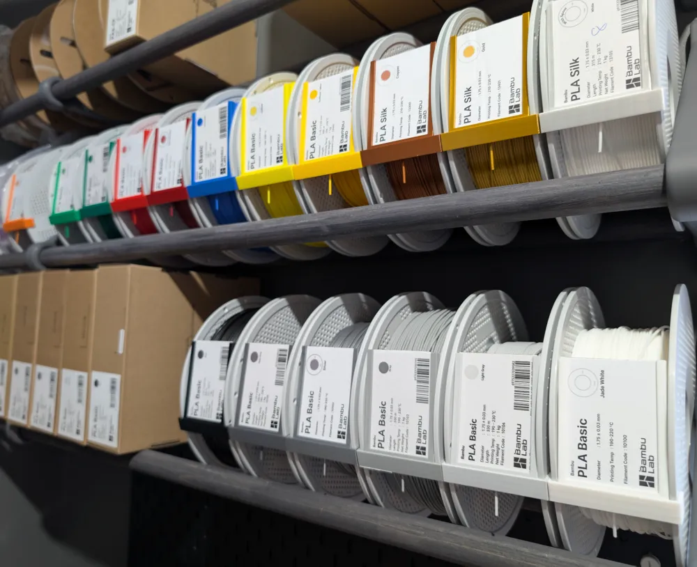 Spool Label ID and Filament CLIP - ALL-IN-ONE by DestroyerOfWorlds ...