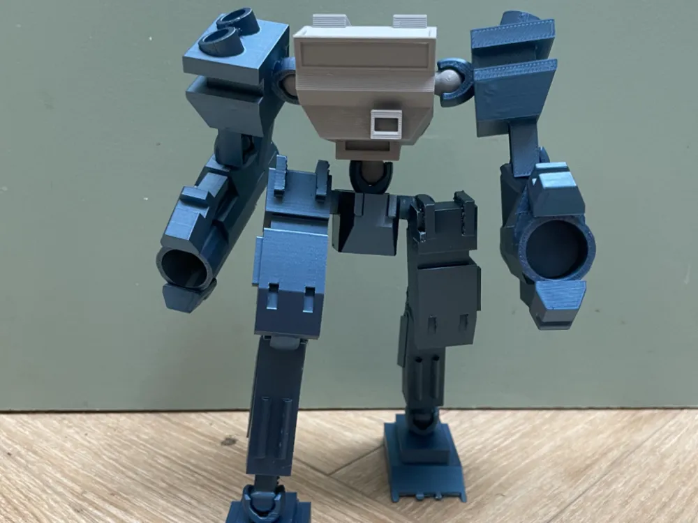 stilt walker mech by OB3D - MakerWorld