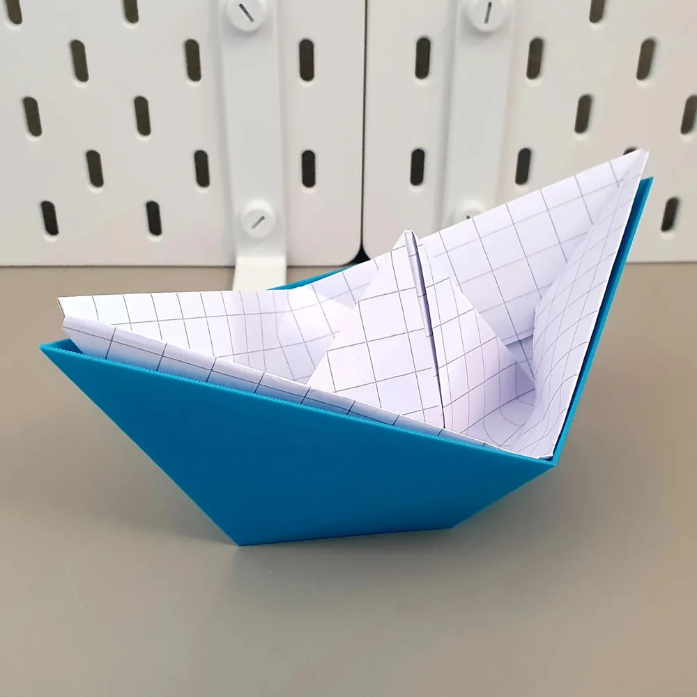 Paper boat - Origami by DC93 MakerWorld: Download Free 3D Models