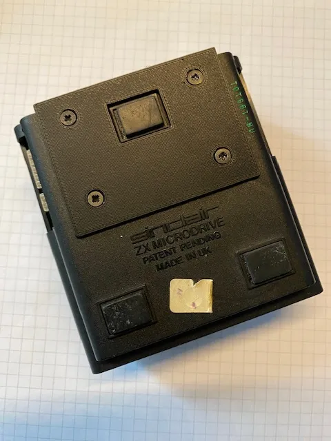 Sinclair ZX Spectrum Replica Microdrive Fixing Bracket by tom.dalby ...
