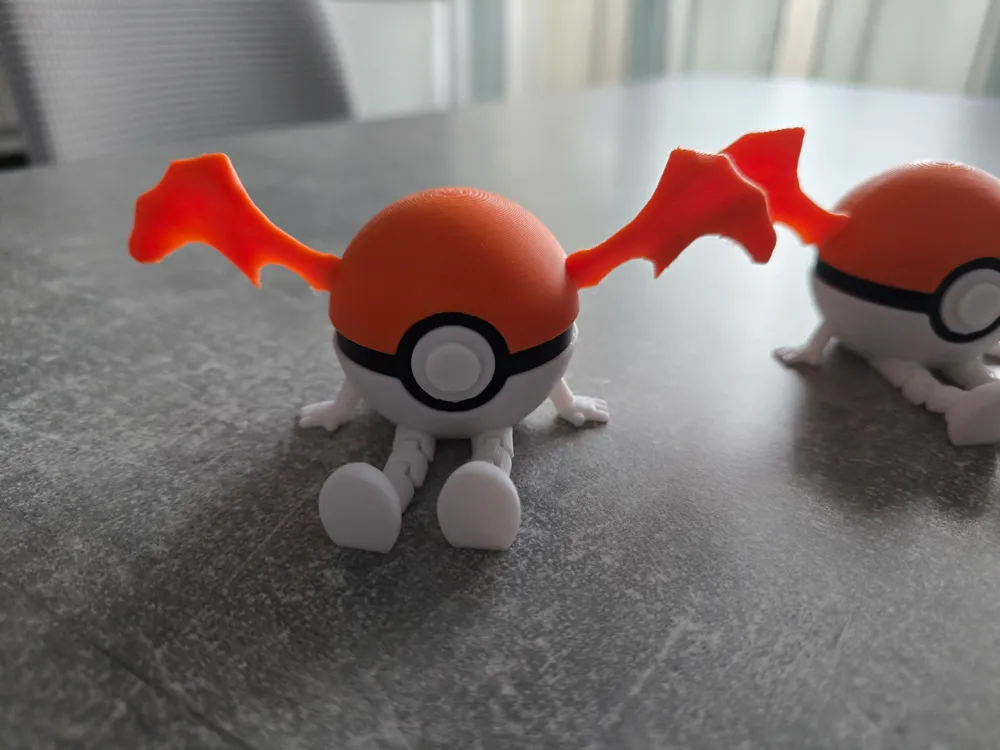 Articulated Charizard Pokeball by 3DevilMakerWorld: Download Free 3D Models